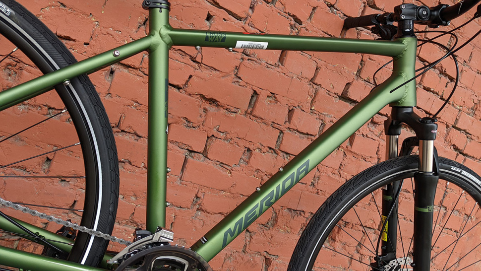 Велосипед 28" Merida Crossway 300 Matt Fog Green (2022) купить в ...