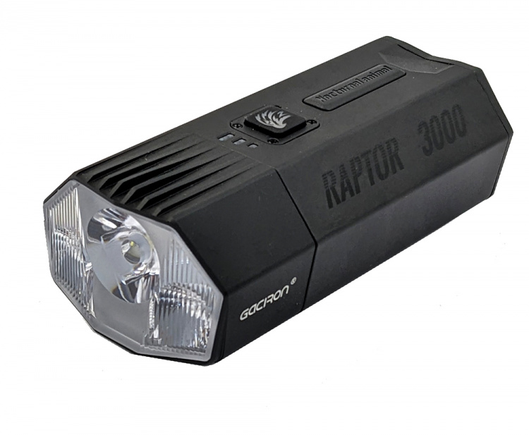 Потужна велосипедна фара на акумуляторі Gaciron Raptor-3000 з функцією ...