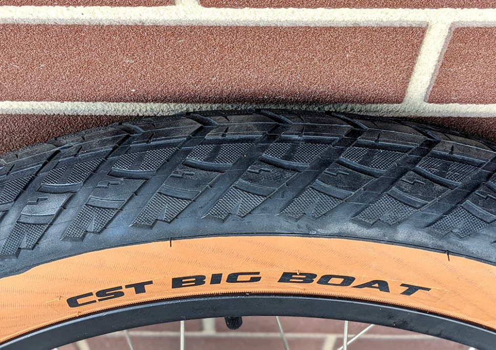 Покрышка для фэтбайка 26 - CST Big Boat 4.0 Fatbike (электро фэтбайк ...
